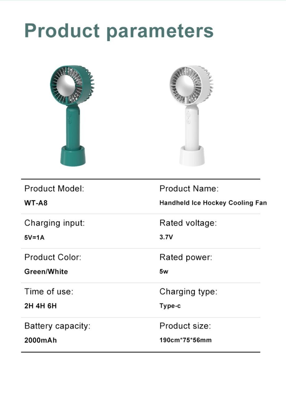 Buy Wholesale China Portable Rechargeable Hand Fan Small Fan Mini Usb ...