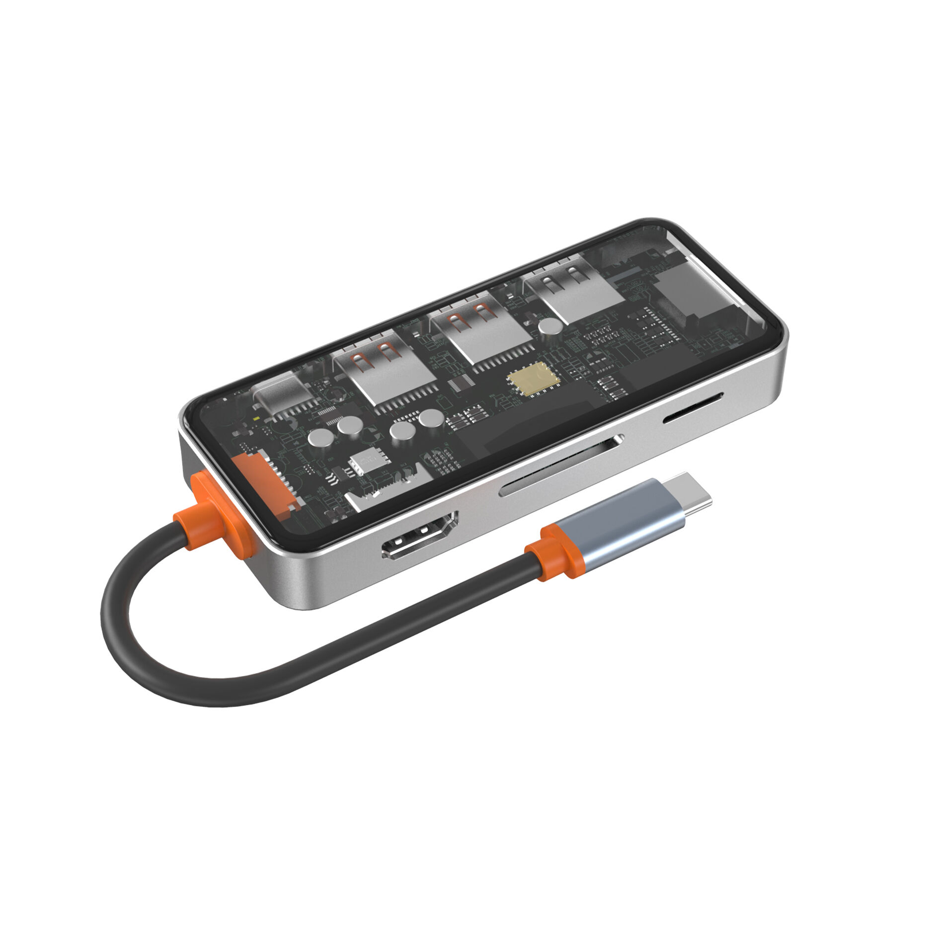 High Quality Wholesale Transparent Case 8 Interface Extension Multiple ...