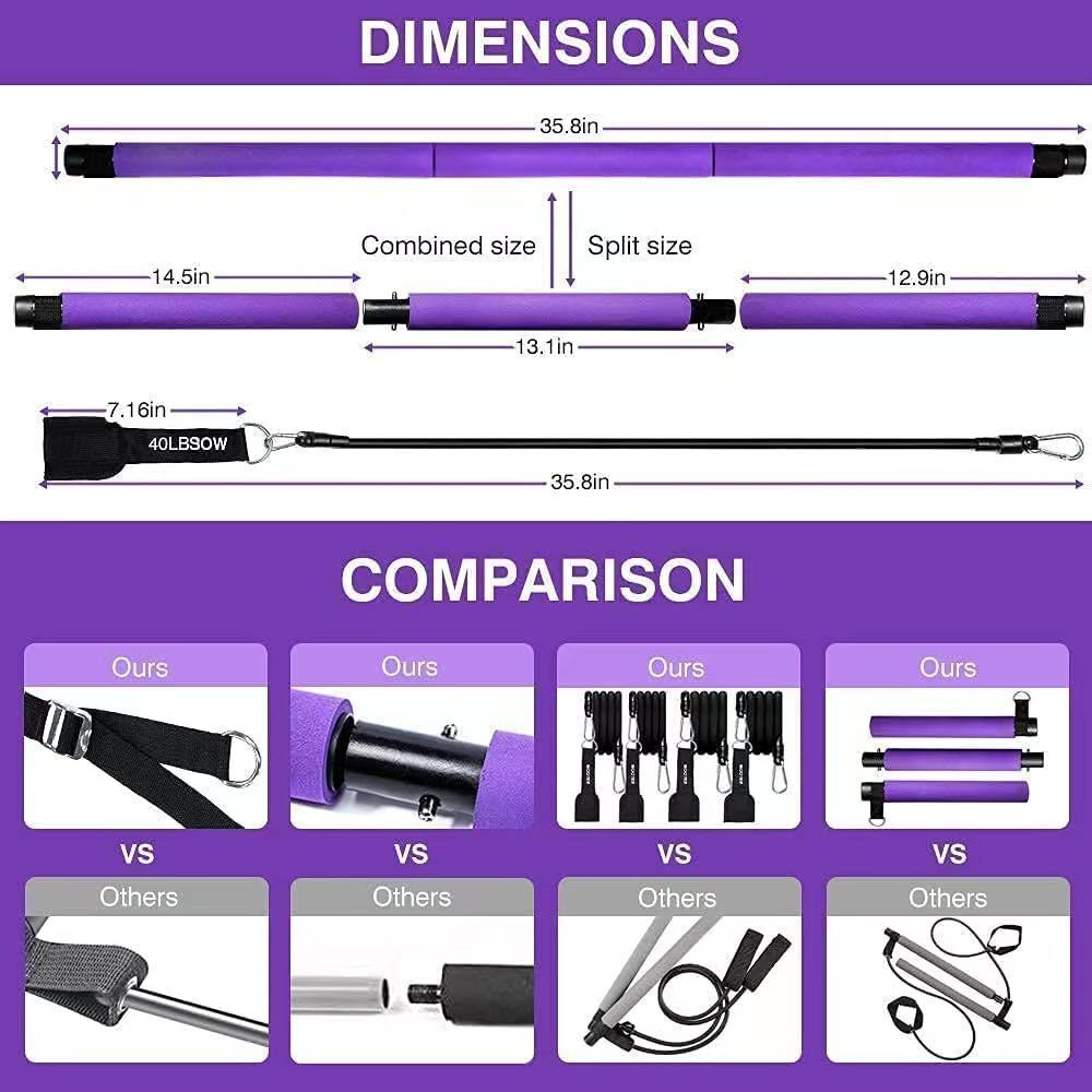 Buy Wholesale China Wholesale Custom Logo Adjustable Portable Pilates ...