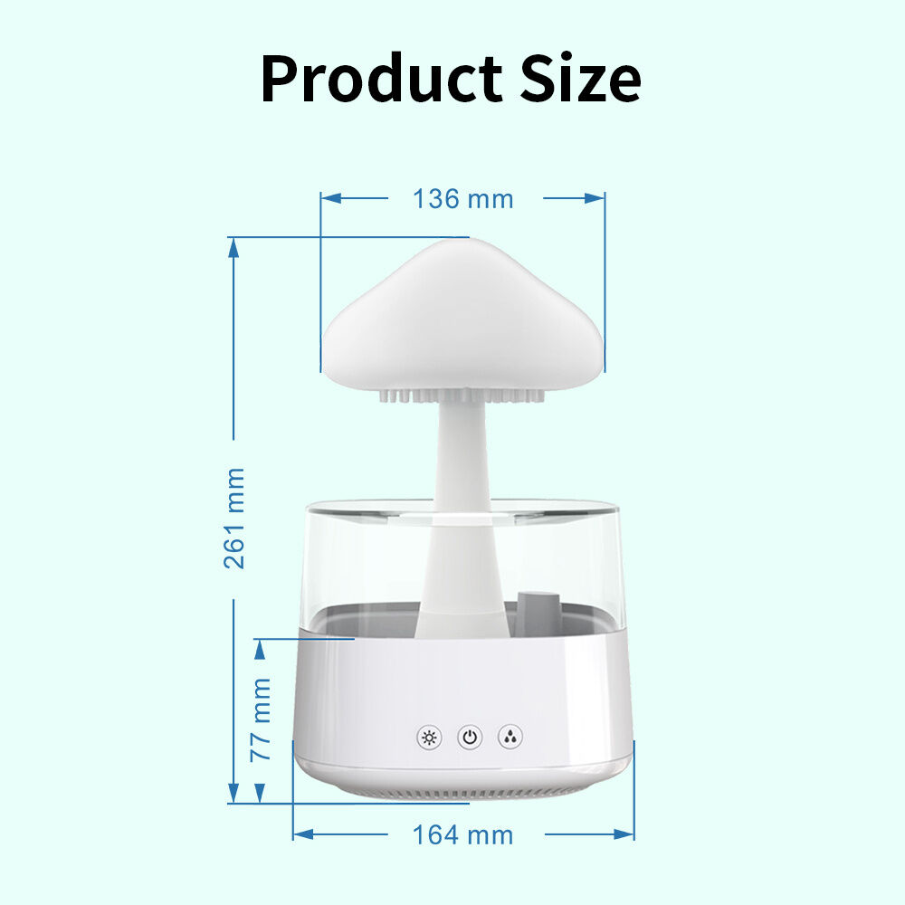 Buy Wholesale China Raining Water Drop Humidifier Cool Mist Night Light ...