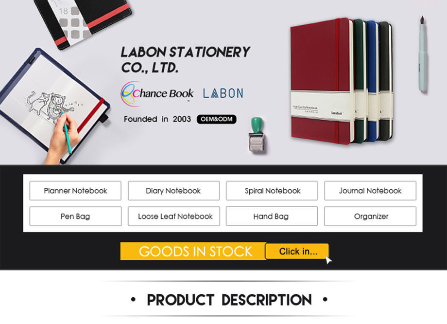 Factory Direct High Quality China Wholesale Labon Happy Planner ...