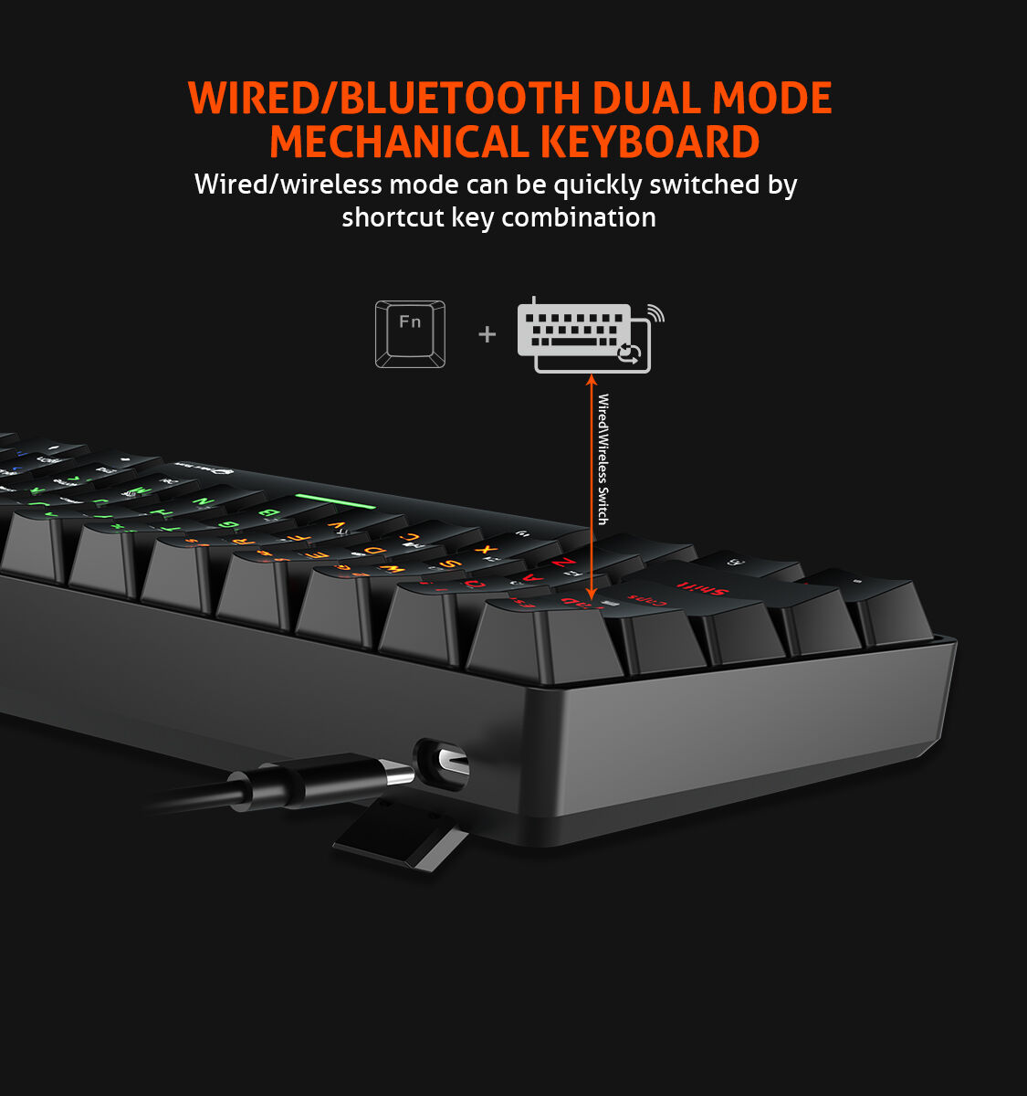 Buy Wholesale China Meetion Mt-mk005bt Dual Mode Portable Bluetooth 60 ...