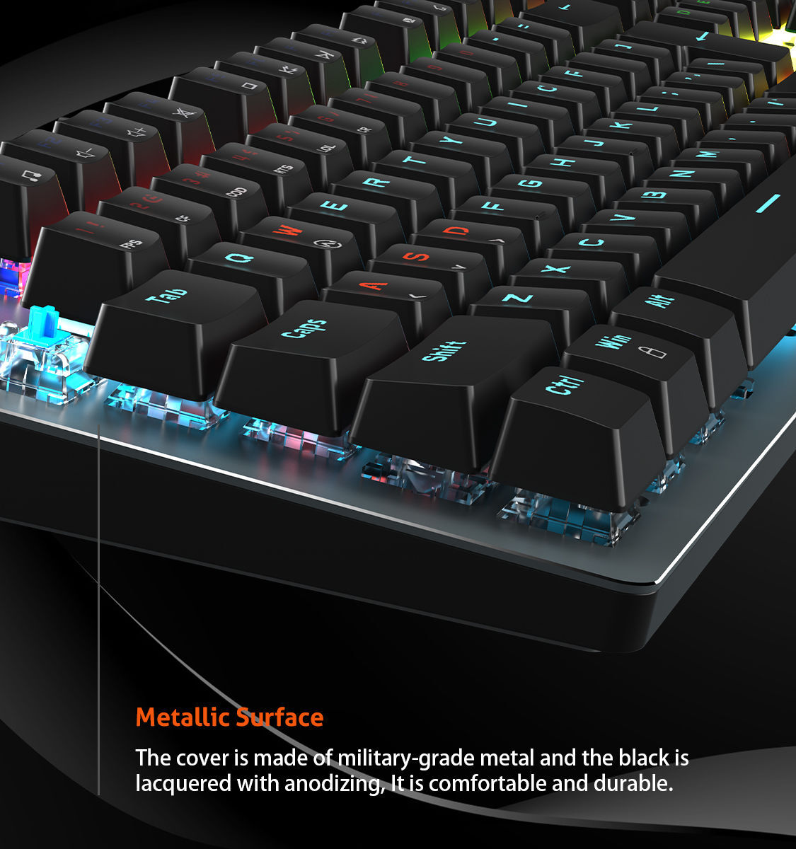 Buy Wholesale China Meetion Mt-mk007 Pro Usb 104 Keys Mini Wired Rgb ...