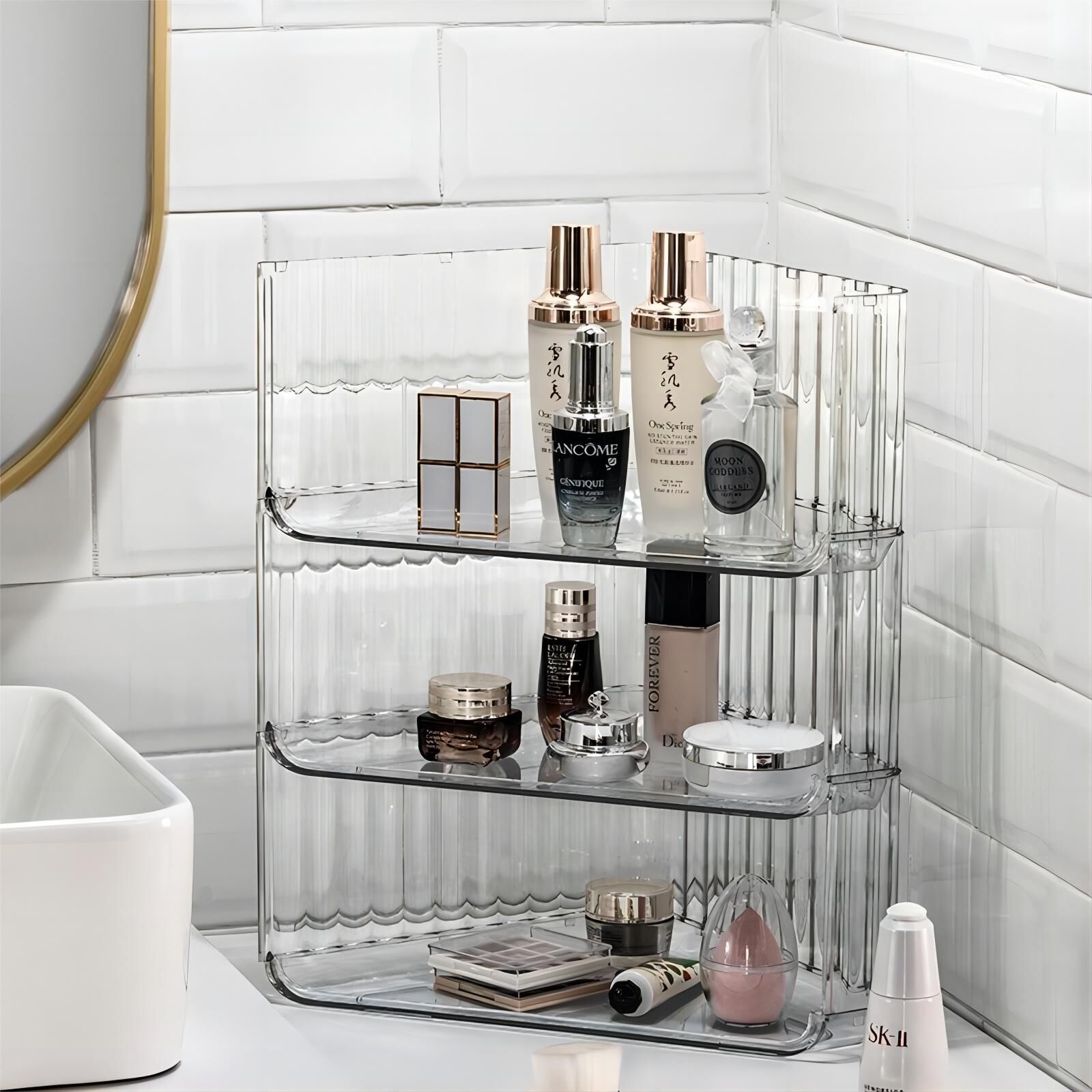 Buy Wholesale China Multi-tier Stackable Paper Plastic Trays Organizer ...