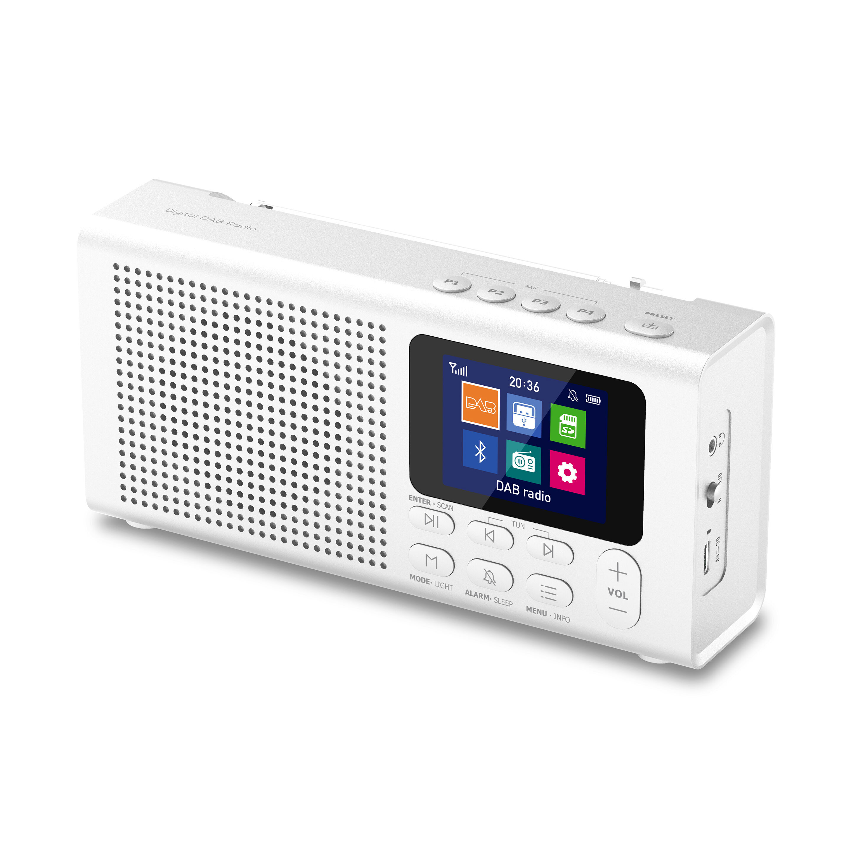 Buy Wholesale China Aa Battery And Mains Powered Dab Radio Portable ...