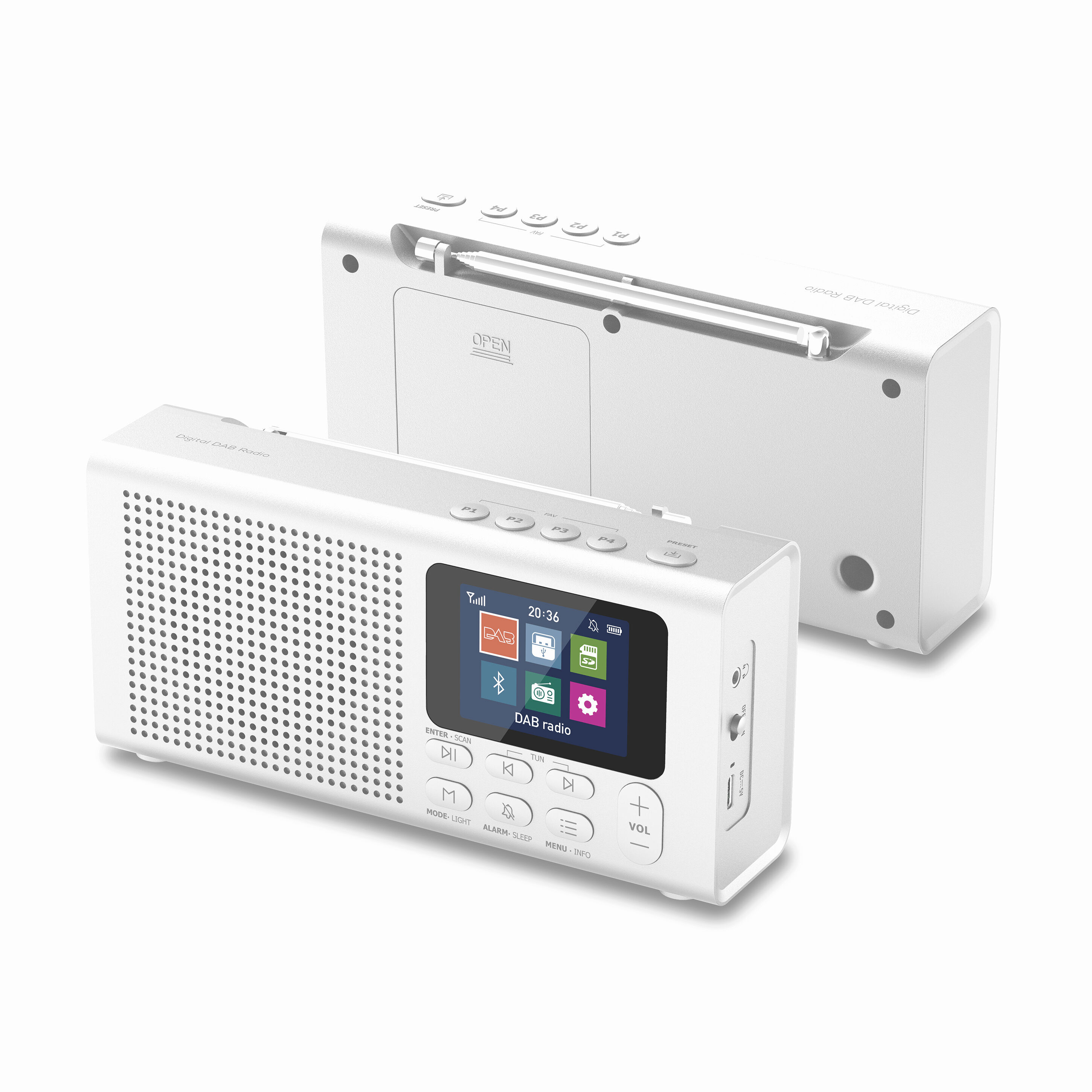 Buy Wholesale China Aa Battery And Mains Powered Dab Radio Portable ...
