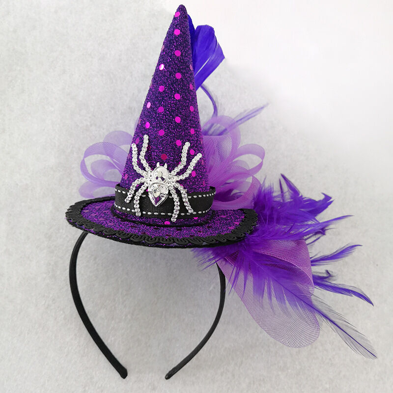 Wholesale Children's Halloween Headband With Witch Hat Spider ...