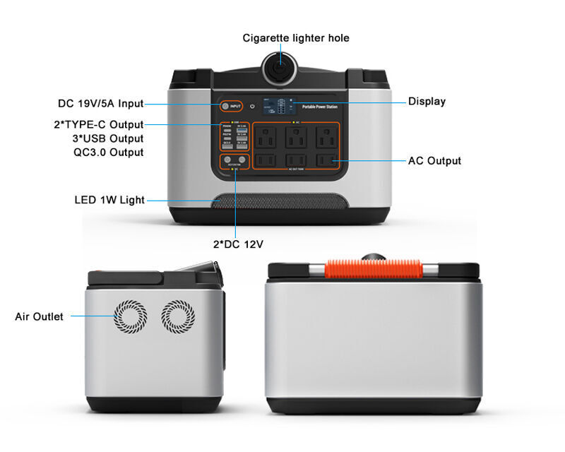 Buy Wholesale China Outdoor Power Station 700w Portable Battery Power ...