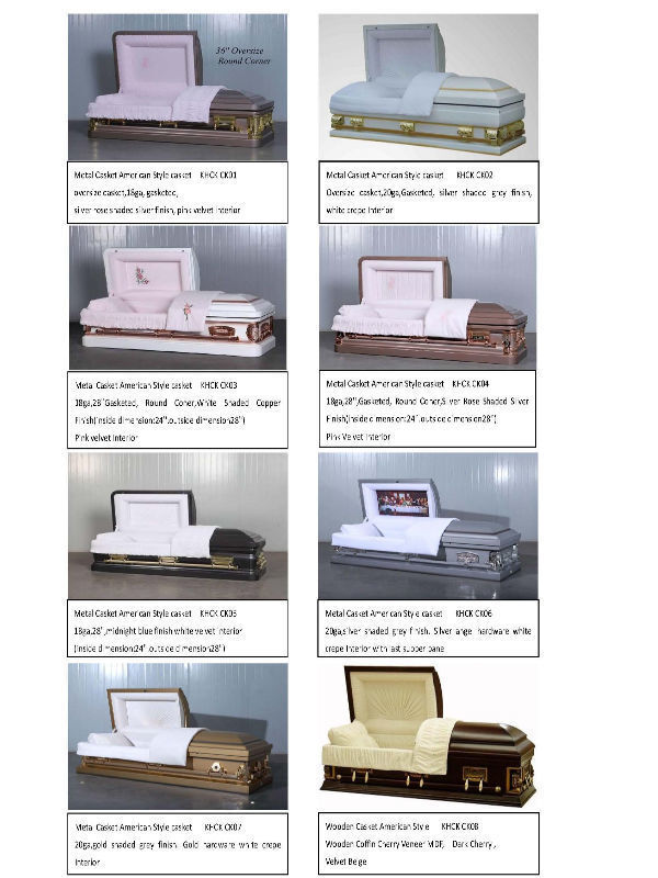 Buy Wholesale China Metal Cakset American Style Casket Urn Corner ...