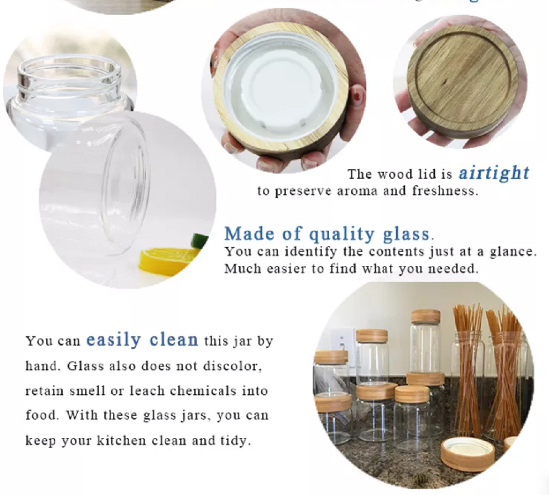 Buy Wholesale China Factory Supply High Borosilicate Glass Sealed Jars ...