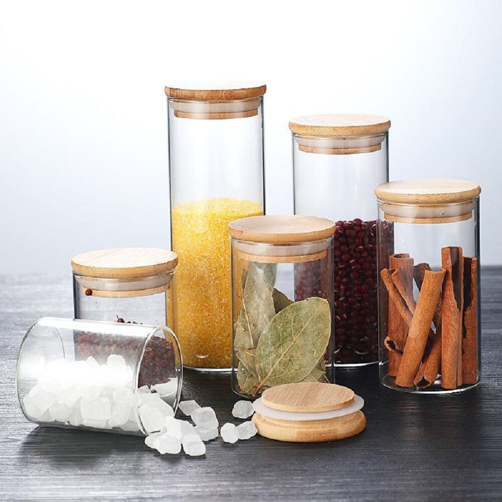Buy Wholesale China Factory Supply High Borosilicate Glass Sealed Jars Kitchen Sealed Storage ...