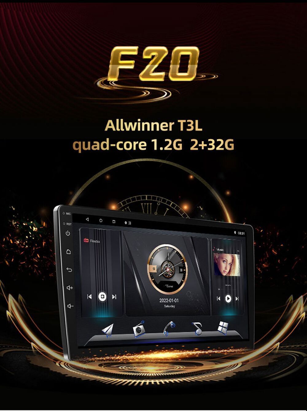 Chinese Caska 7inch To 10inch Touch Screen Car Stereo Auto Multimedia ...