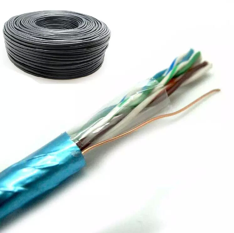 4pair Utp Cable Lan Cable Cat5e High Speed Computer Cable Double Jacket ...