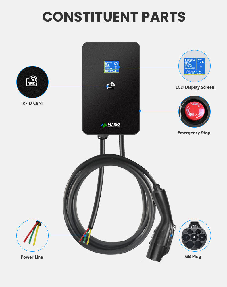Buy Wholesale China 7kw Wallbox Ev Charger Gb/t Plug And Play Hot Sell ...