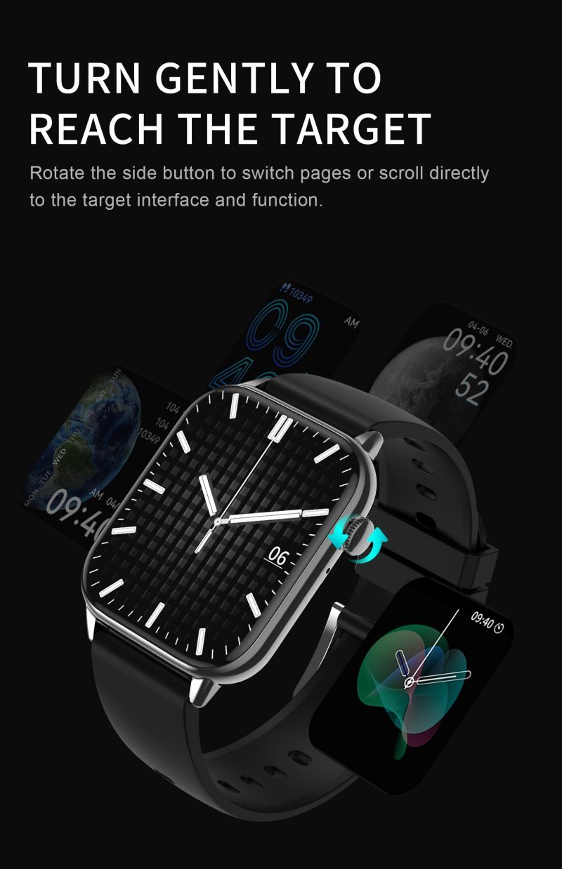 Buy China Wholesale Tkyuan Hd11 Smart Watch 1.9inch Big Screen Ai Voice ...