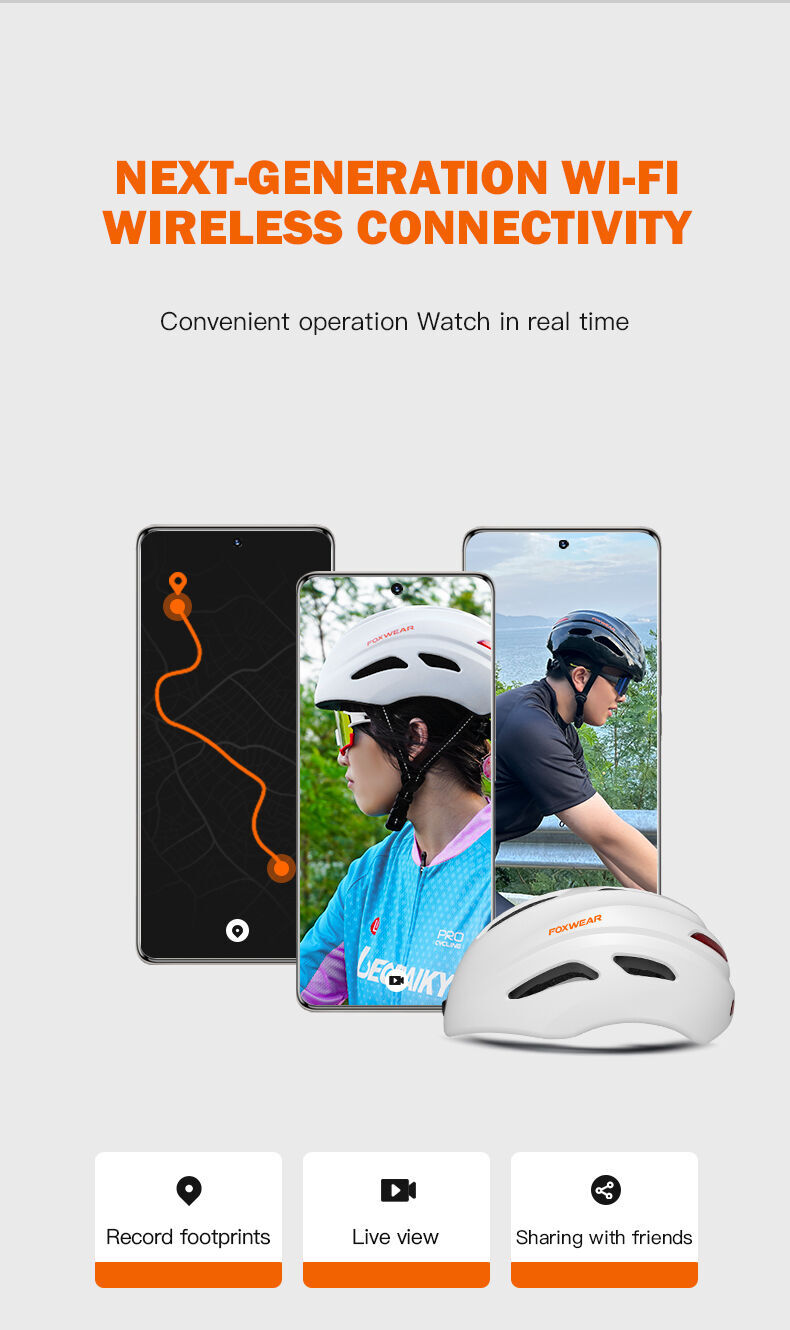 Buy Wholesale China Smart Bike Helmet For Adults With 1080p Hd Camera ...