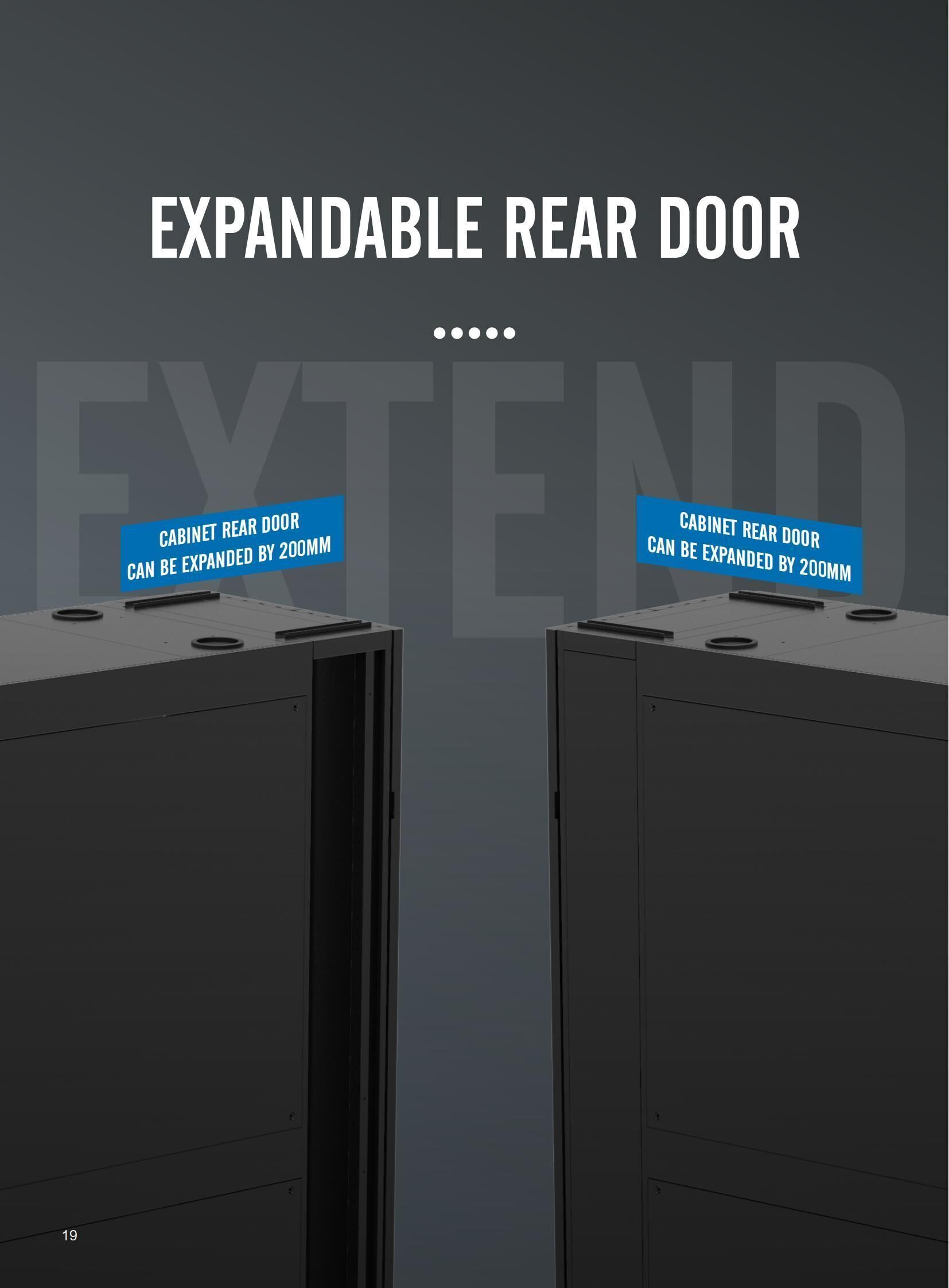 42u Smart Design Shelf Network Rack Fingerprint Door Lock Component ...