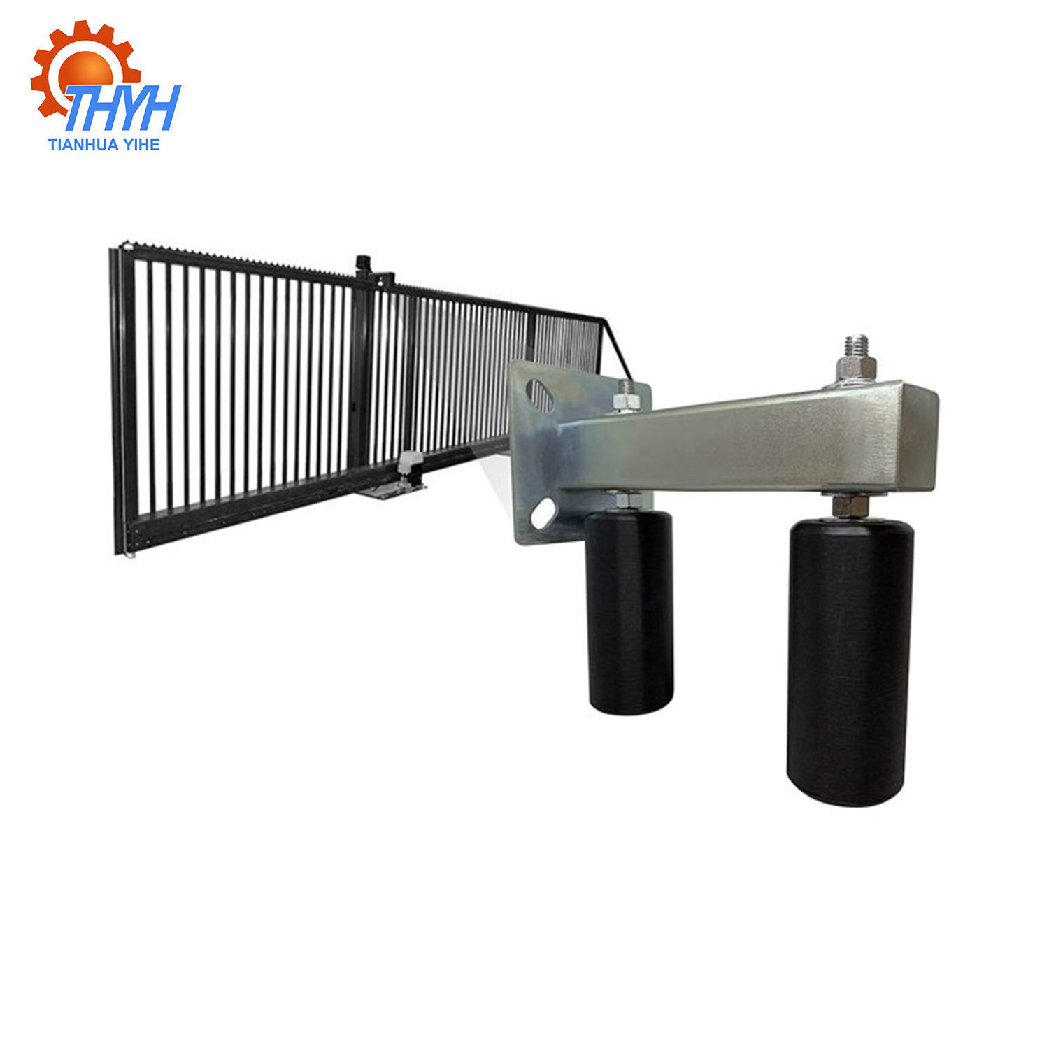 Buy Wholesale China Sliding Gate Upper Guide Nylon Roller Bracket, Gate ...