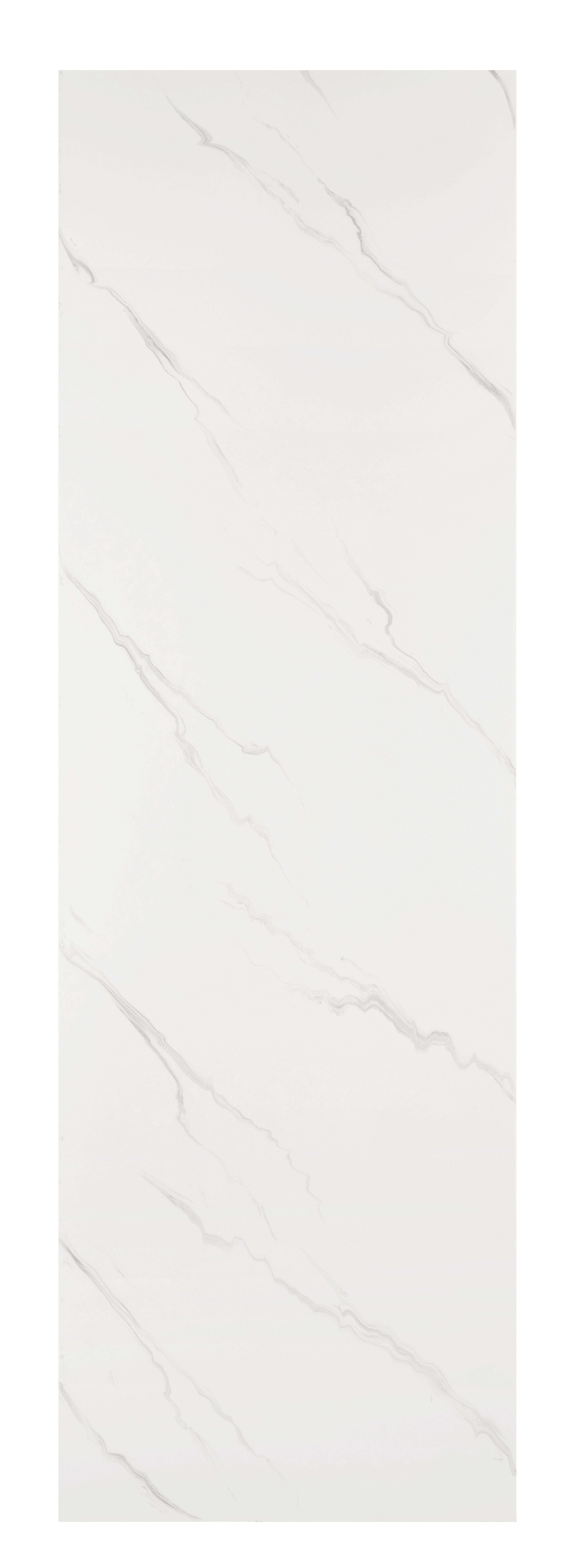 Oliky Acrylic Solid Surface White Artificial Quartz Slab Stone Marble ...