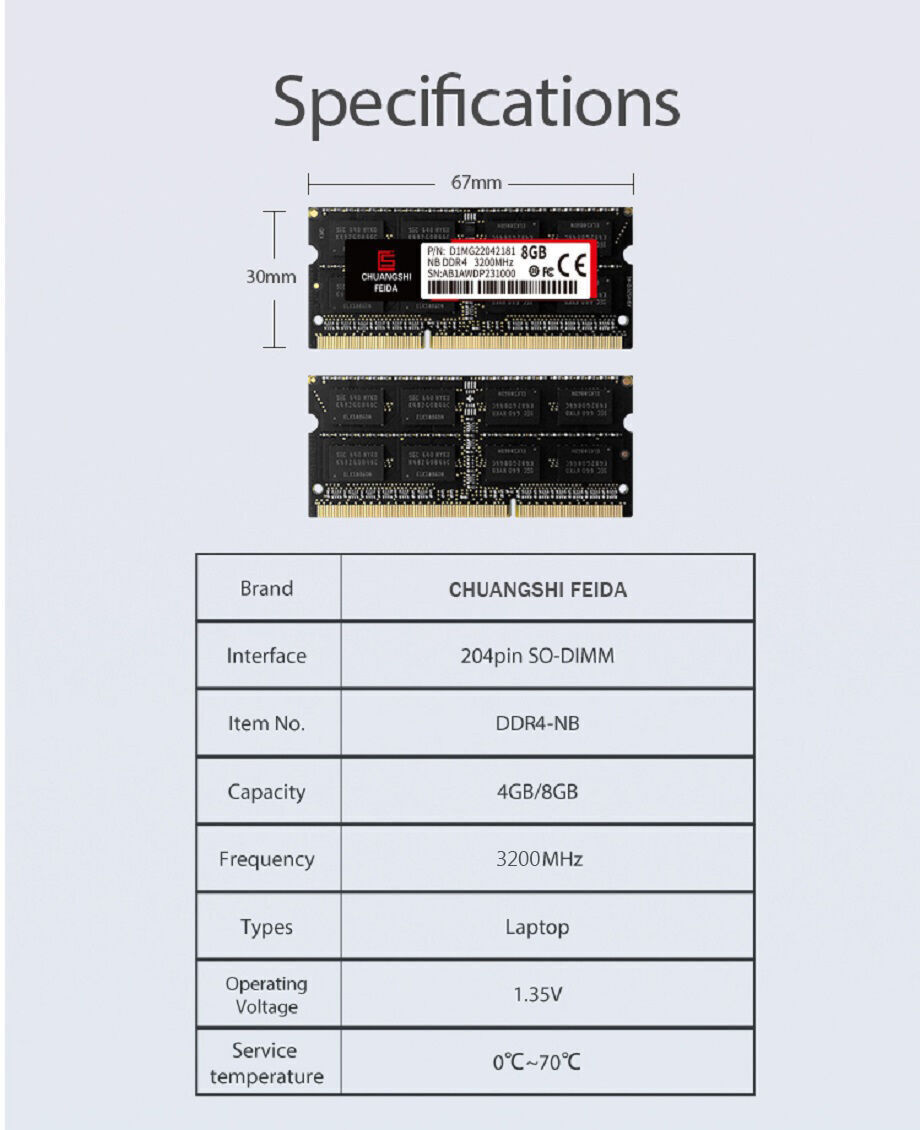 Buy Wholesale China Chinese Suppliers 3200mhz 32gb Ram 8 Gb 16 Gb ...