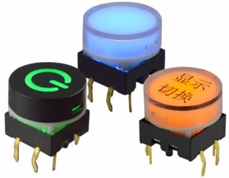 Bulk Buy China Wholesale Honyone 12*12mm Momentary(spst) Led Push ...