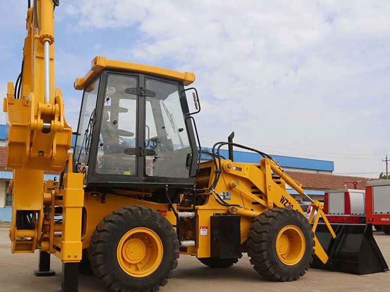 Shanmon Sm388h Backhoe Loader With Good Quality To Russia, Wheel Loader ...