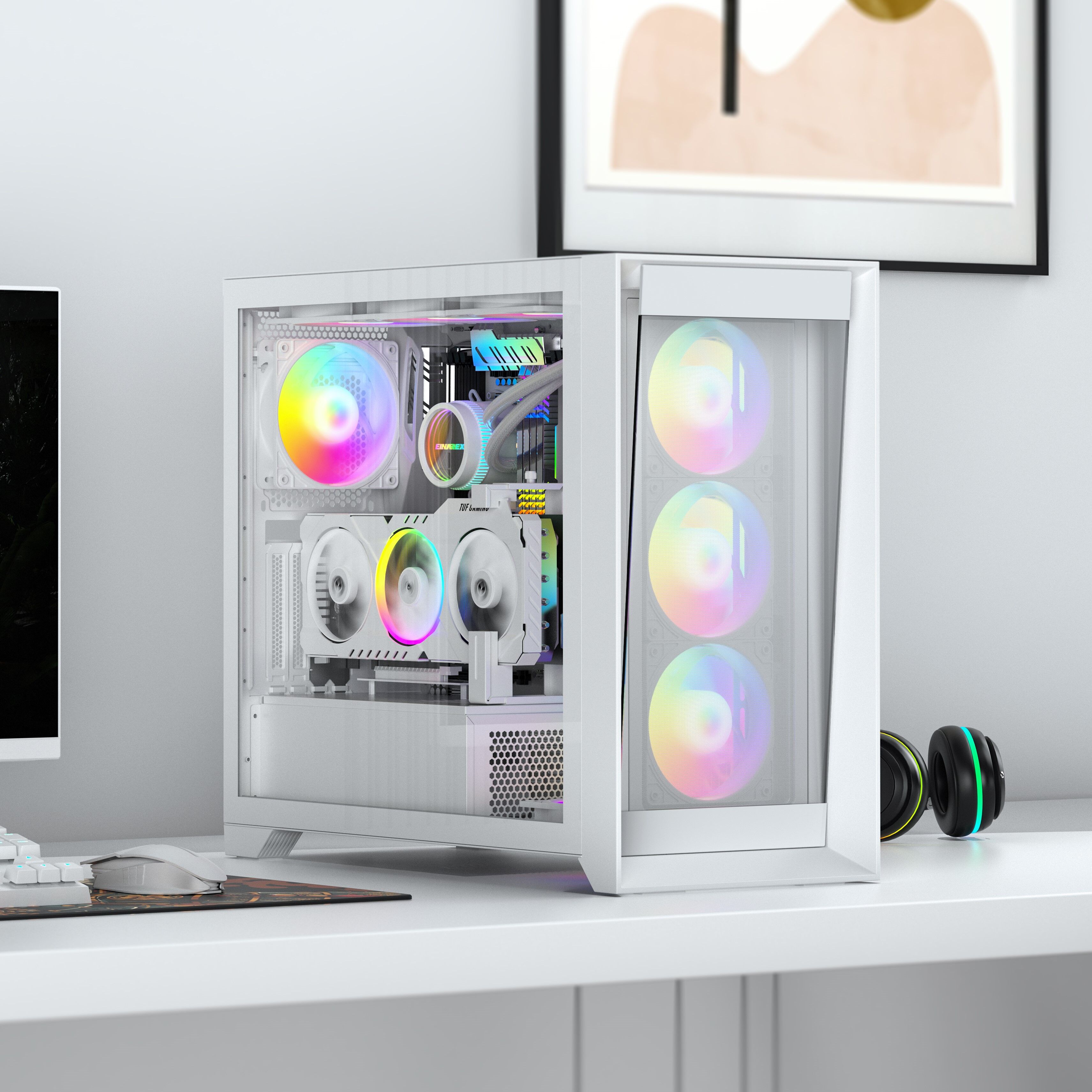 Buy China Wholesale Tecnomall New Design Gaming Computer Case Atx/e-atx ...