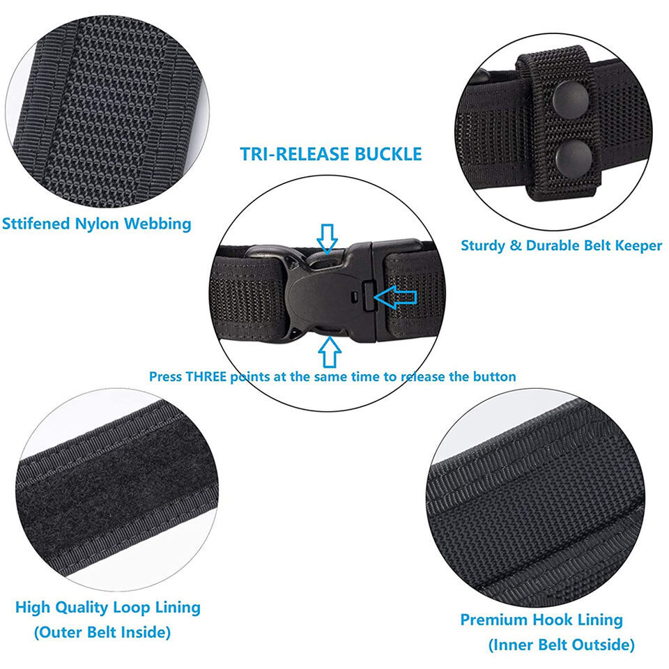 Buy Wholesale China Outdoor Tactical Universal Oxford Men′s Canvas Tactical Belt With Plastic ...