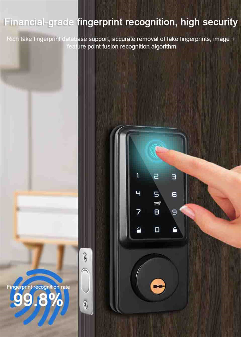 Buy Wholesale China New Upgrade High Security Smart Door Lock Smart ...