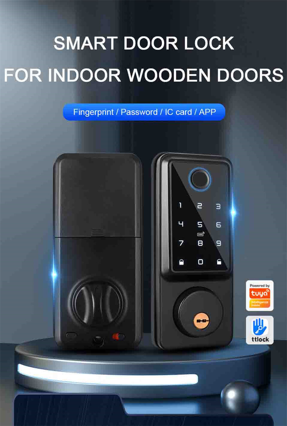 Buy Wholesale China New Upgrade High Security Smart Door Lock Smart ...
