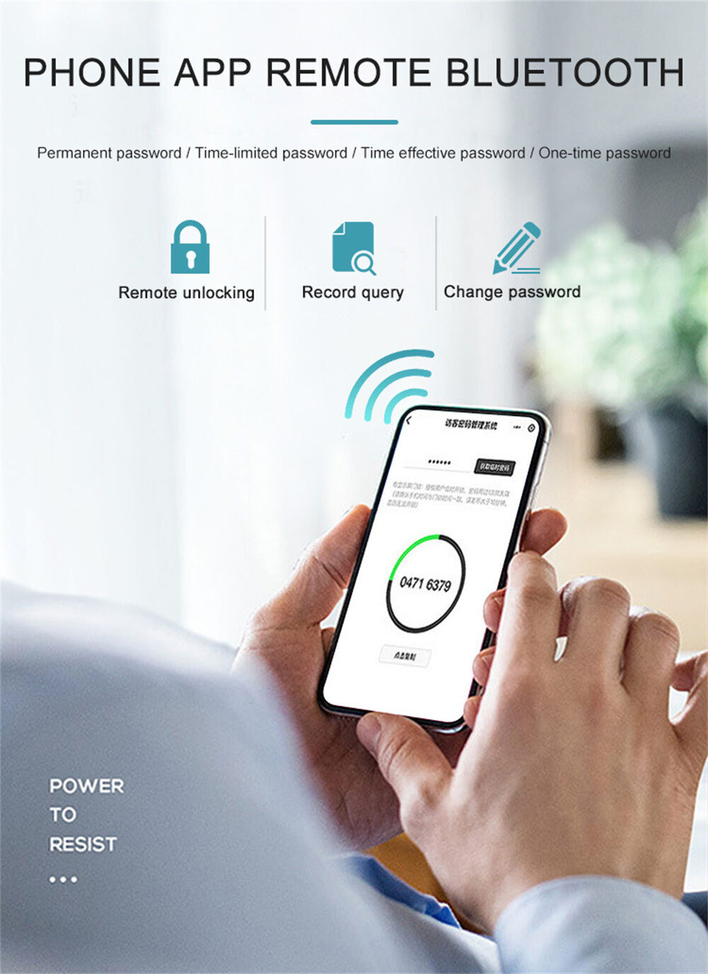 Buy Wholesale China New Generation Waterproof Smart Door Lock Smart ...