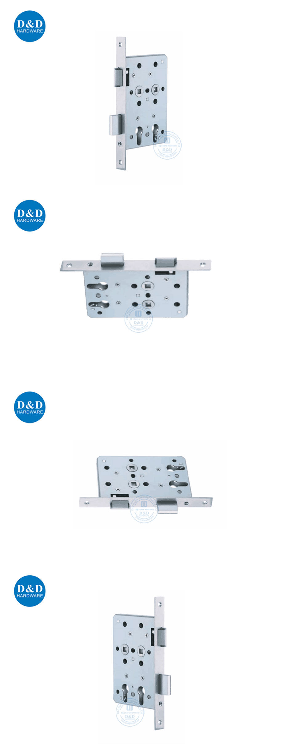 Ce Sus304 Fire Rated Double Cylinder Deadbolt Hardware Door Lock 6085mm ...