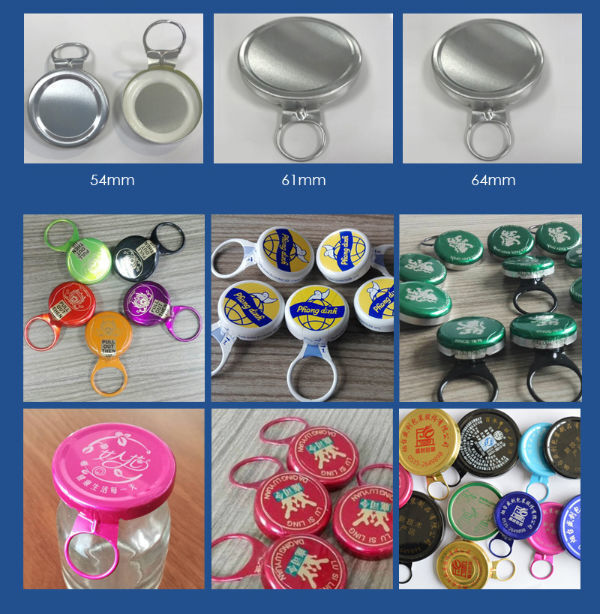 Cheap Black 26mmceasy Ring Beer Bottle Crown Cap Pull Off Easy Open ...