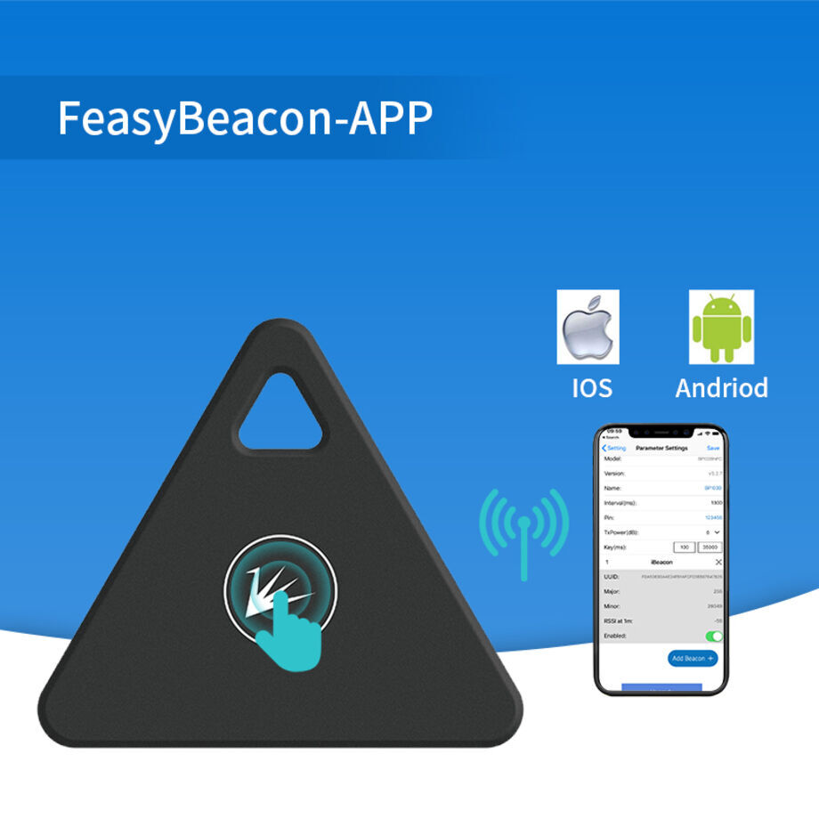 Buy Wholesale China Professional Feasycom 3 Years Mini Beacon 160m Dialog Bluetooth Tag Ble 5.1 ...