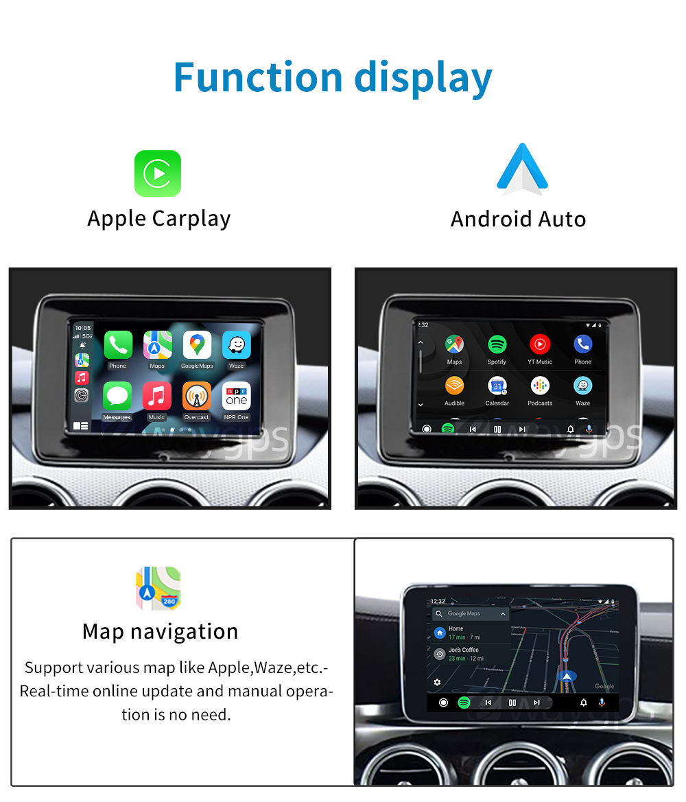 Buy Wholesale China Wireless Carplay Android Interface Box For Benz ...