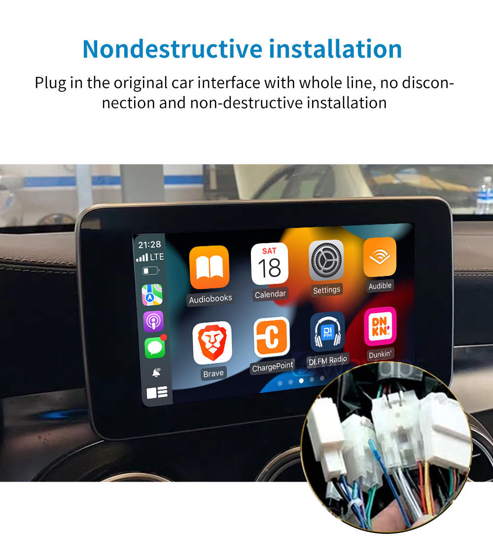 Buy Wholesale China Wireless Carplay Android Interface Box For Benz ...