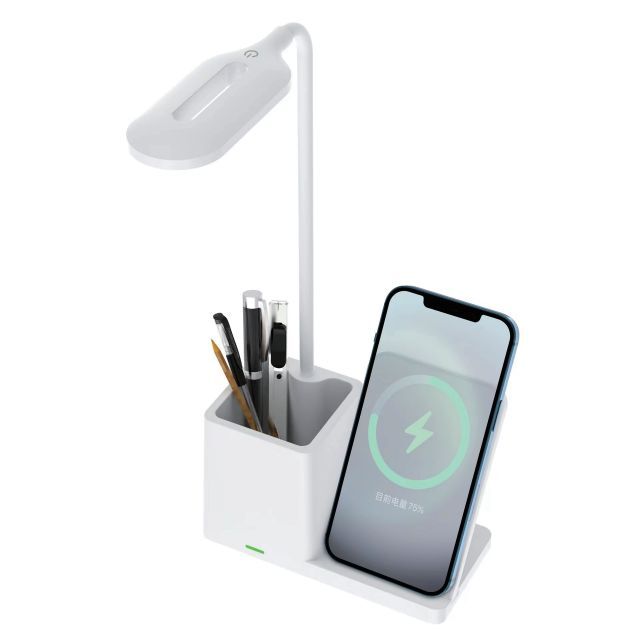 Buy Wholesale China Factory 10w Led Smart Desk Lamp With Wireless ...