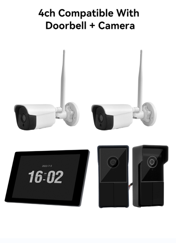 Buy Wholesale China Tuya 3mp Smart Ip Doorbell Wireless Wifi Ring Video ...