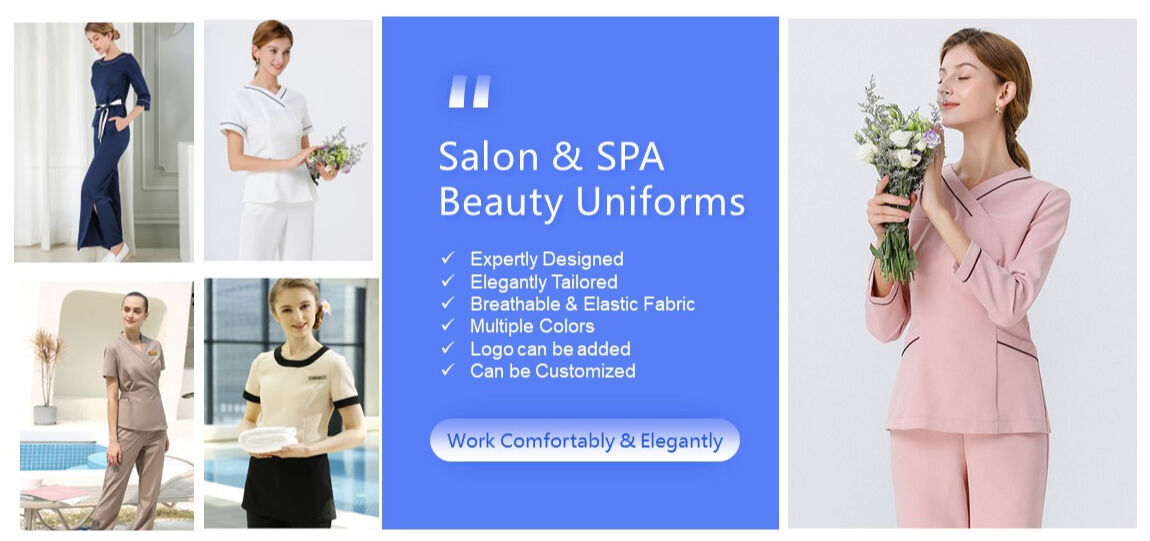 Buy Wholesale China Fashionable Waistband Hotel Tunic Uniform Spa ...