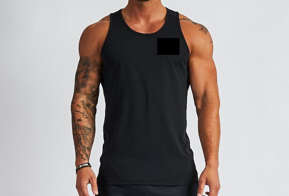 Men Sports Tank Made Of Cotton-spandex Fabric, Tank Top, Tank T-shirt ...