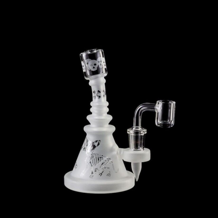 Fixed Diffused Stem Perc Mini Dab Rig Glass Smoking Bong $8 - Wholesale ...