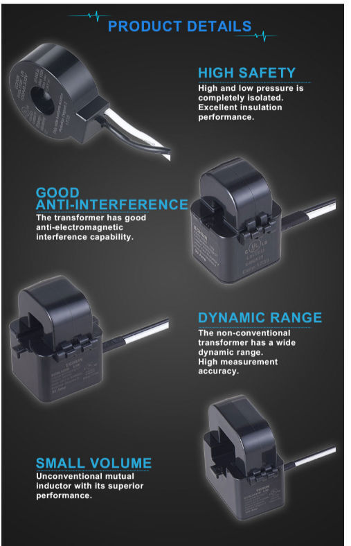 Echun Ets24 24mm Hole 0-100a Ac Input 4-20ma Dc Output Current Transducer For Energy Monitoring ...