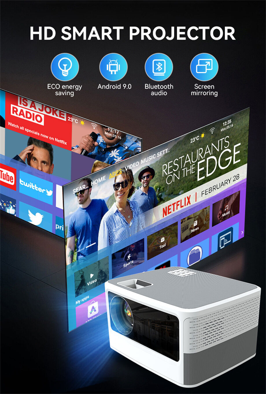 Buy Wholesale China New Style Multimedia Smart Android 9.0 Hd 1920x1080 ...