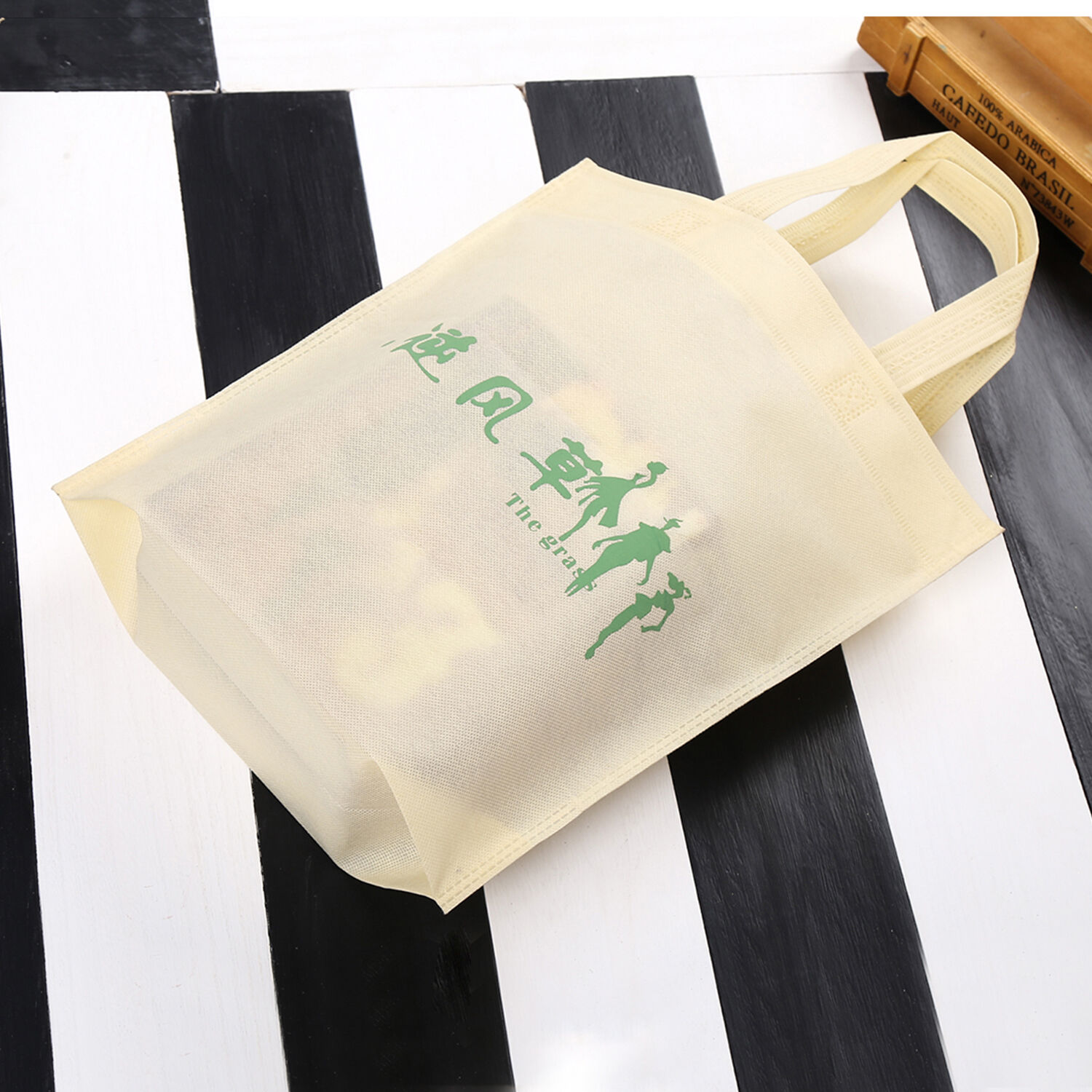 Recycled Cotton High Fashion Customized Shopping Tote Bag - China ...