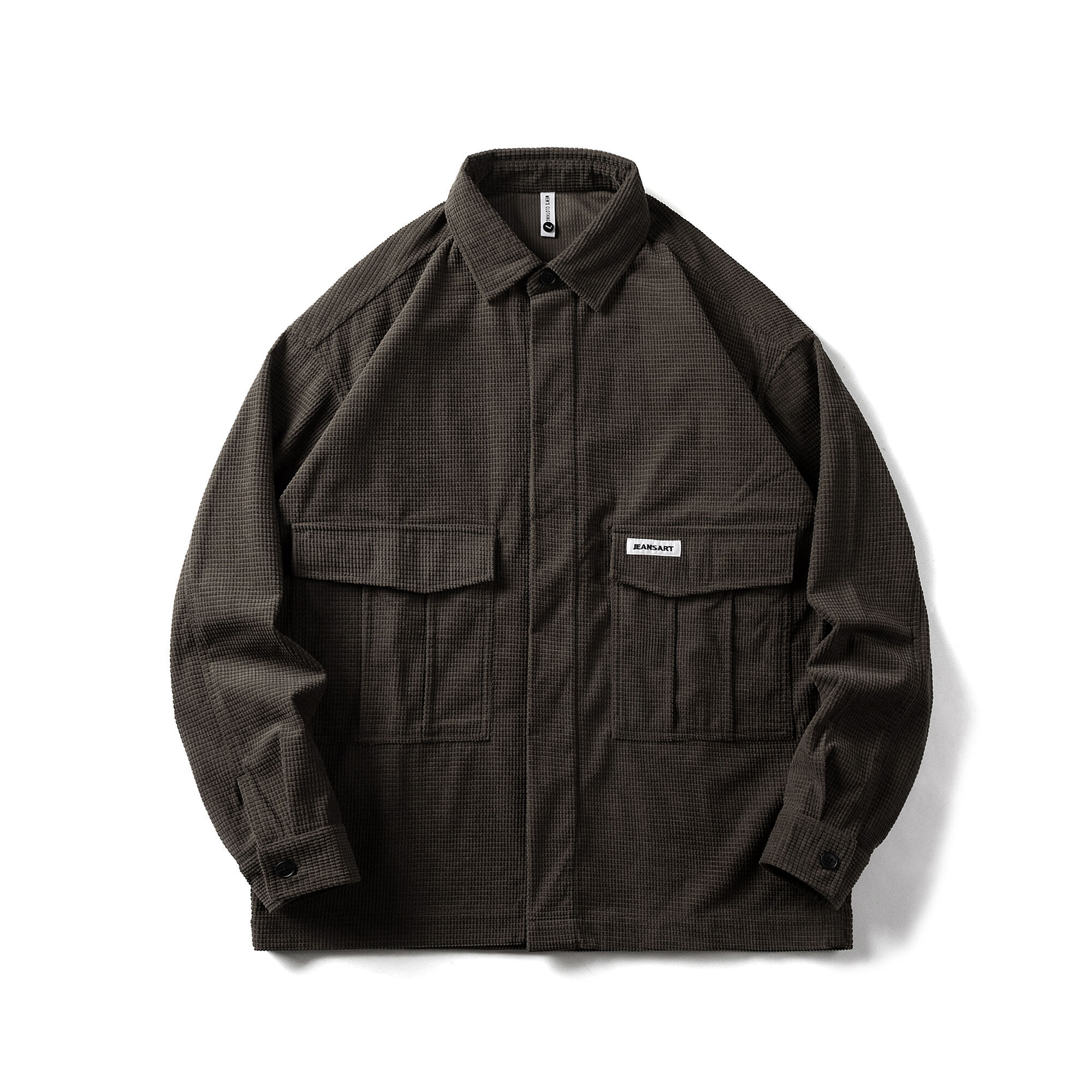 Buy Wholesale China Custom Men's Solid Overshirt Street Wear Loose ...