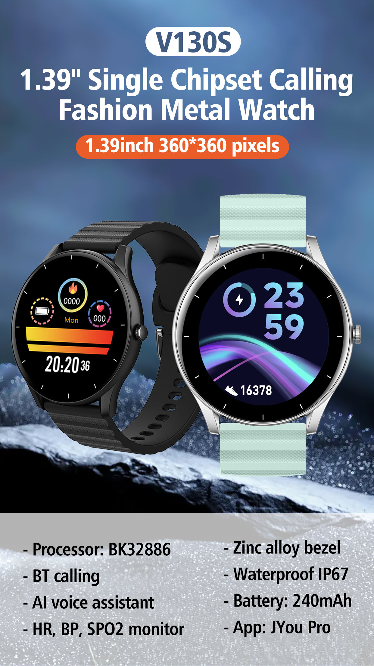 Buy Wholesale China Delicate 1.39" 360*360 Pixels Single Chipset ...