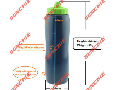 Buy Wholesale China Bpa Free 1000ml/35oz Plastic Squeeze Bottle With ...