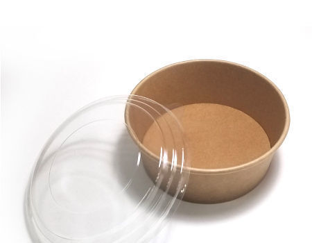 Buy Wholesale China Wholesales Custom Disposable Kraft Paper Bowl With ...