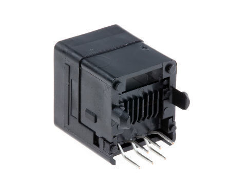 Straight Rj11 Jack Connector, 6p6c Female Socket Rj11 Modular Jack ...