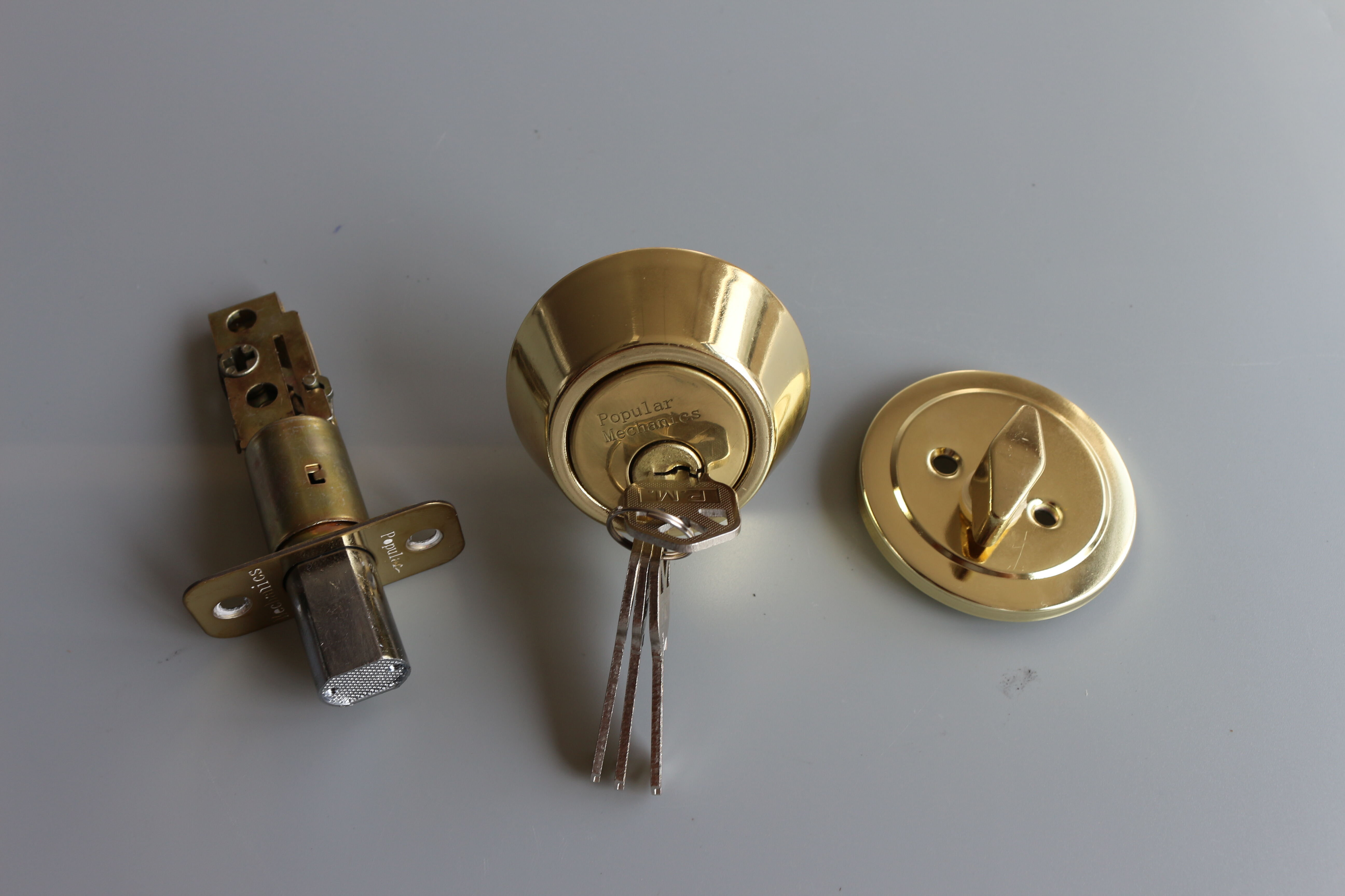 Buy Wholesale China Wholesale Polished Brass Single Cylinder Deadbolt ...